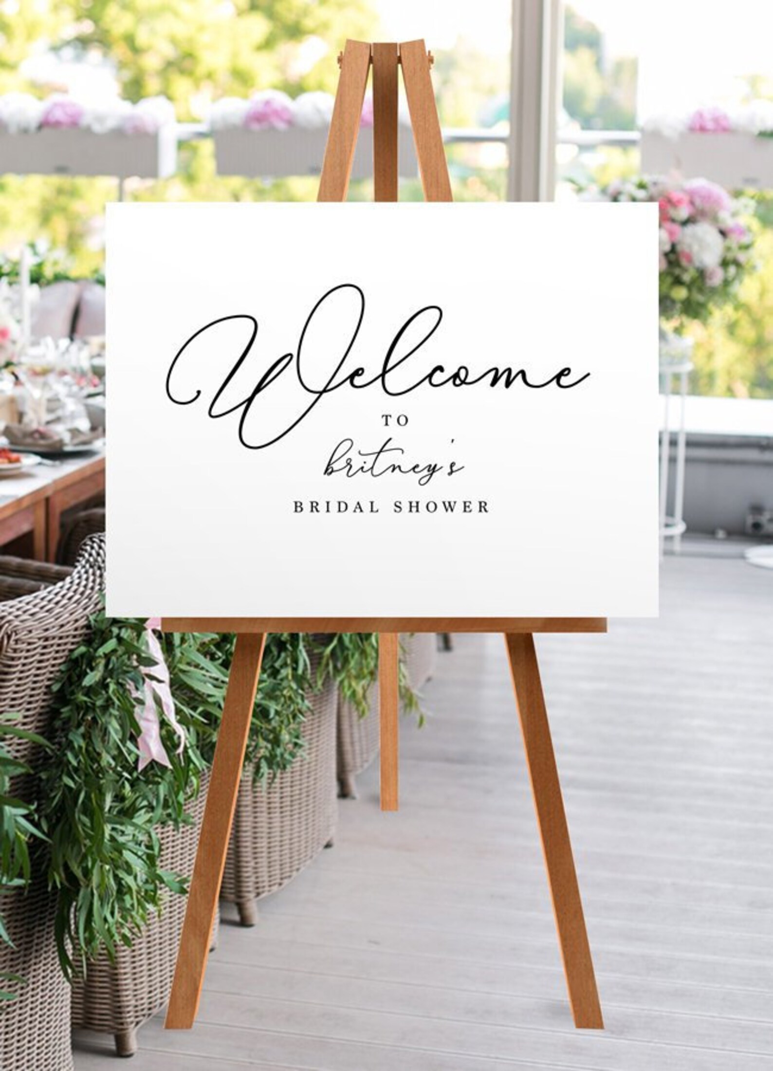 Bridal Shower Welcome Sign DIGITAL FILE ONLY | Etsy