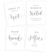 Funny Bathroom Signs (set of 4) - INSTANT DOWNLOAD, Funny Quotes and ...