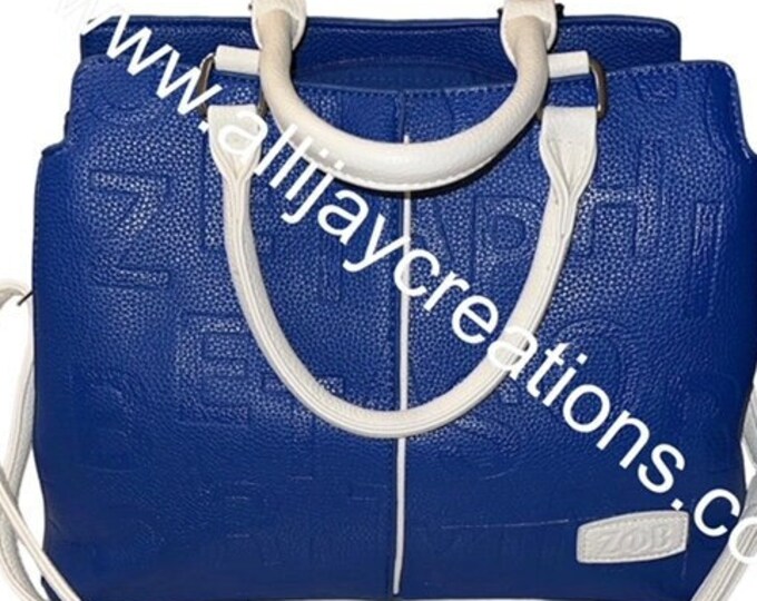Zeta Phi Beta Embossed Purse - Etsy