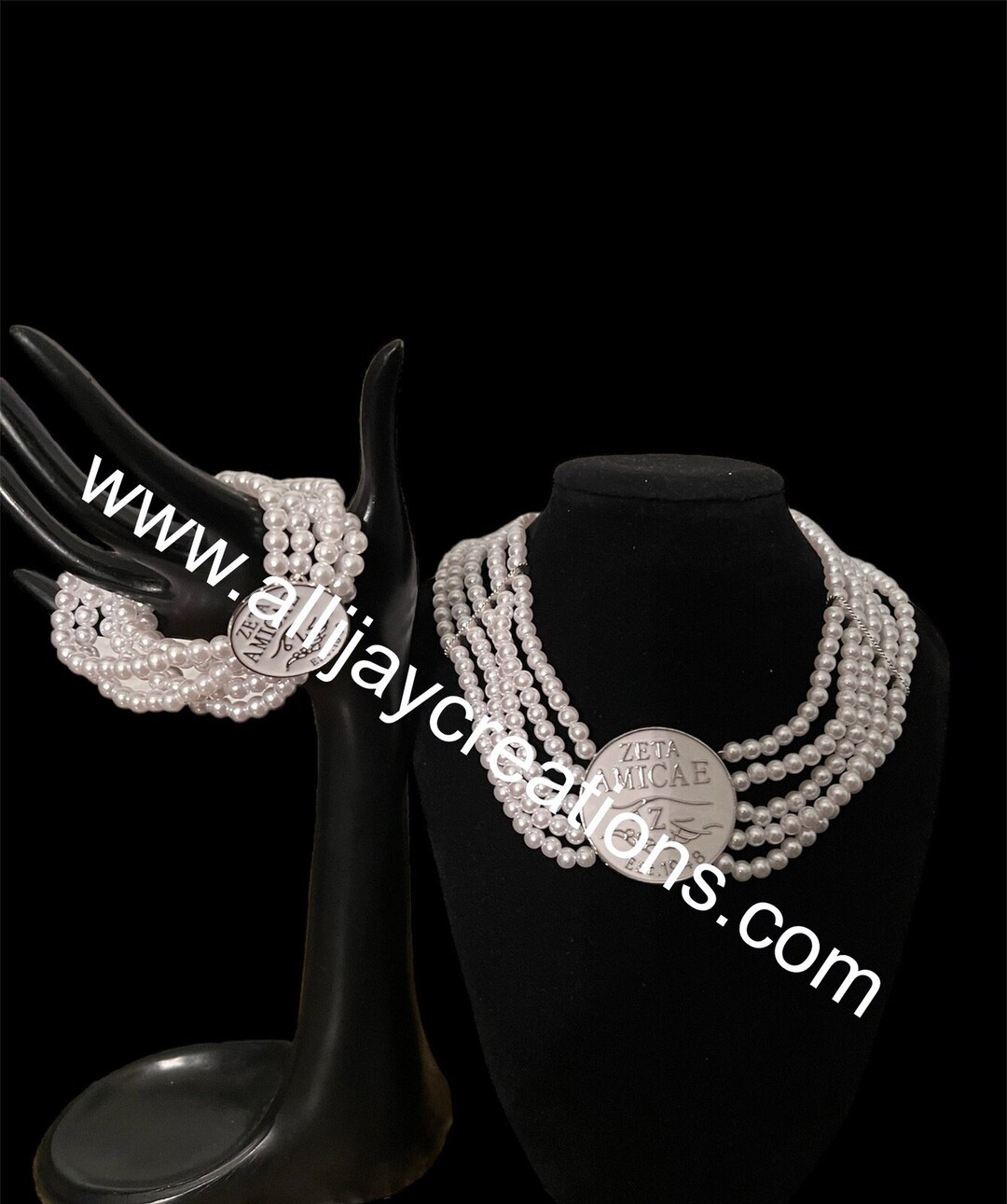 Amicae White Choker Set - Etsy