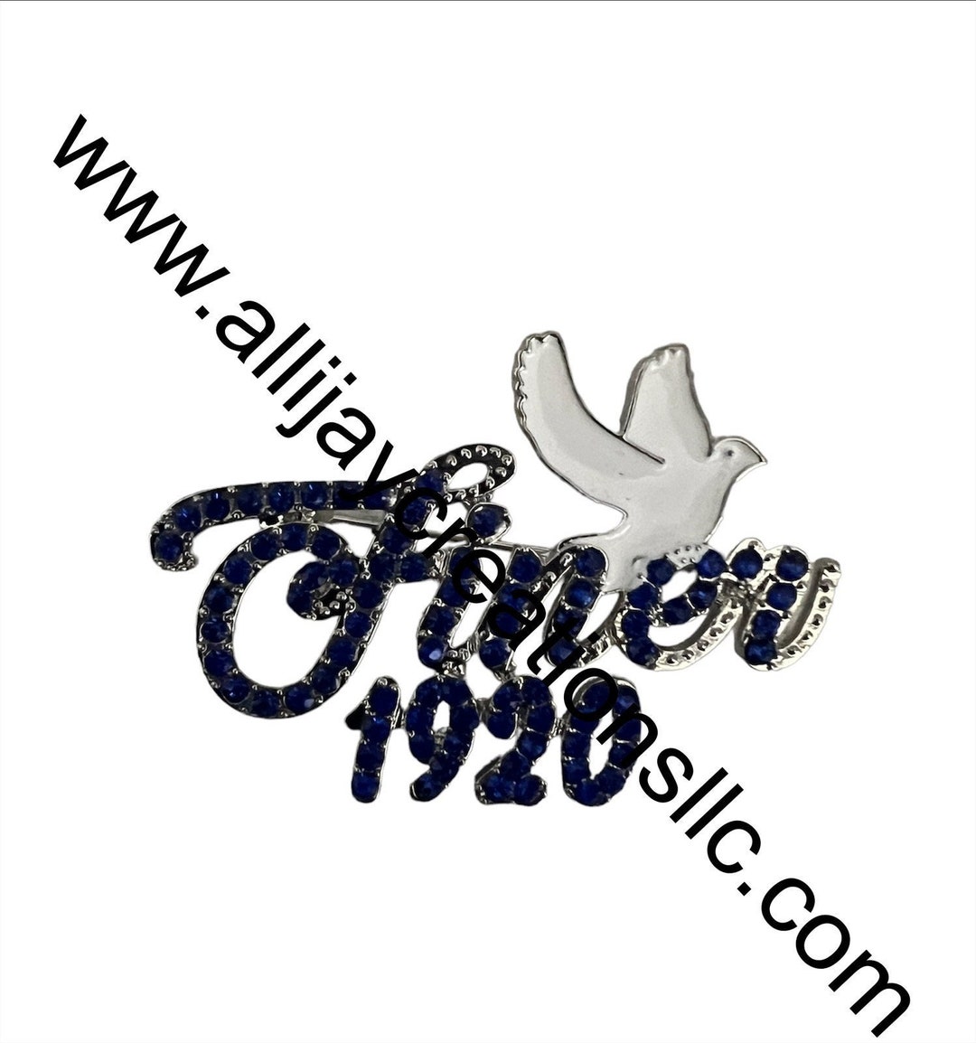 Zeta Finer 1920 Dove Brooch - Etsy