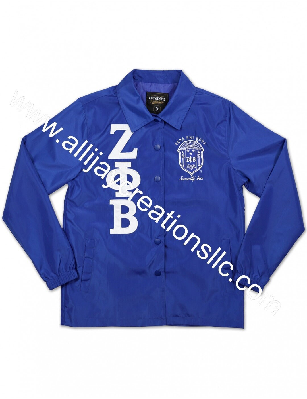 Zeta True Royal Blue Line Jacket - Etsy