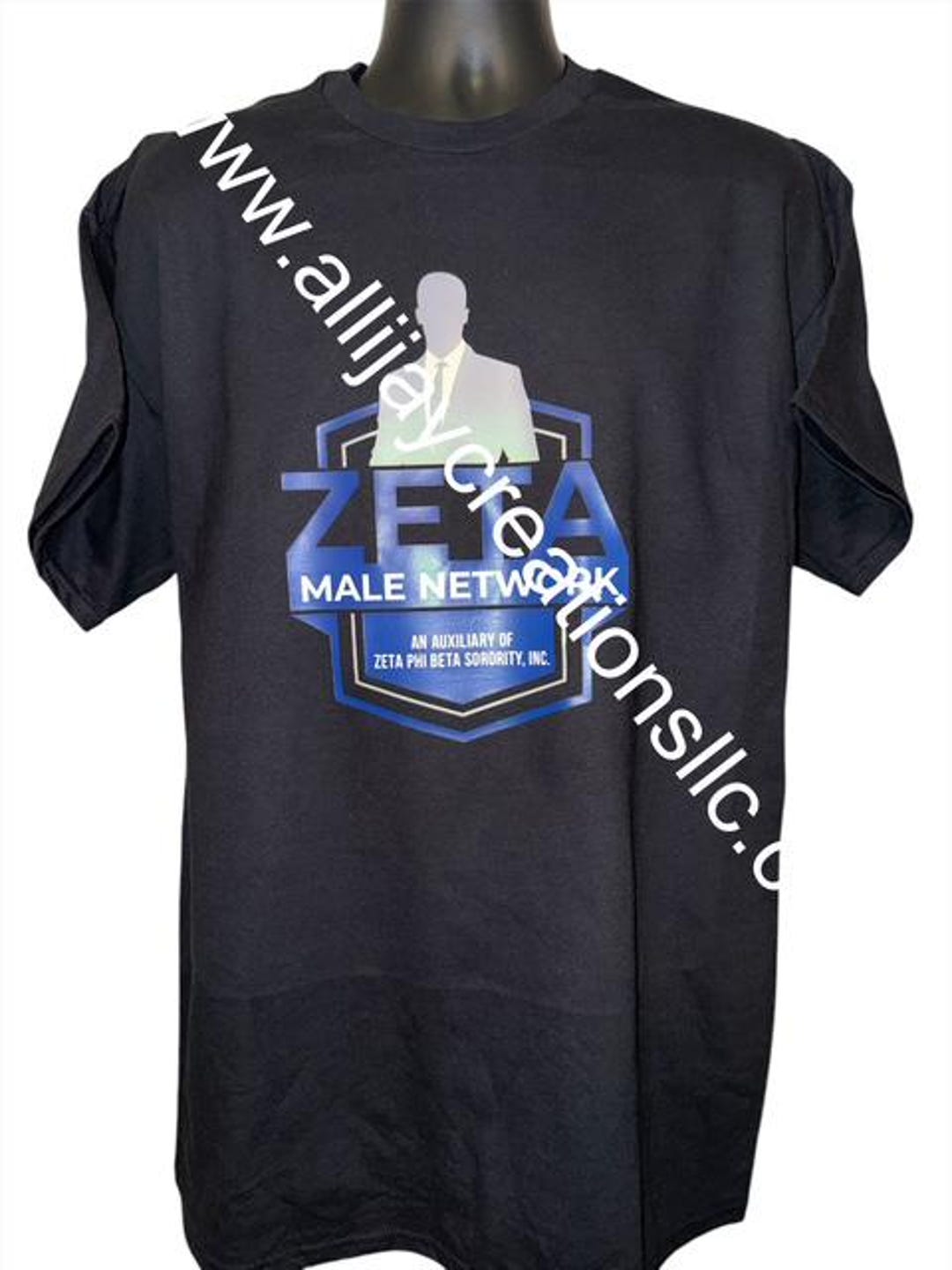 NEW - Zeta Male Network Black T-shirt - Etsy