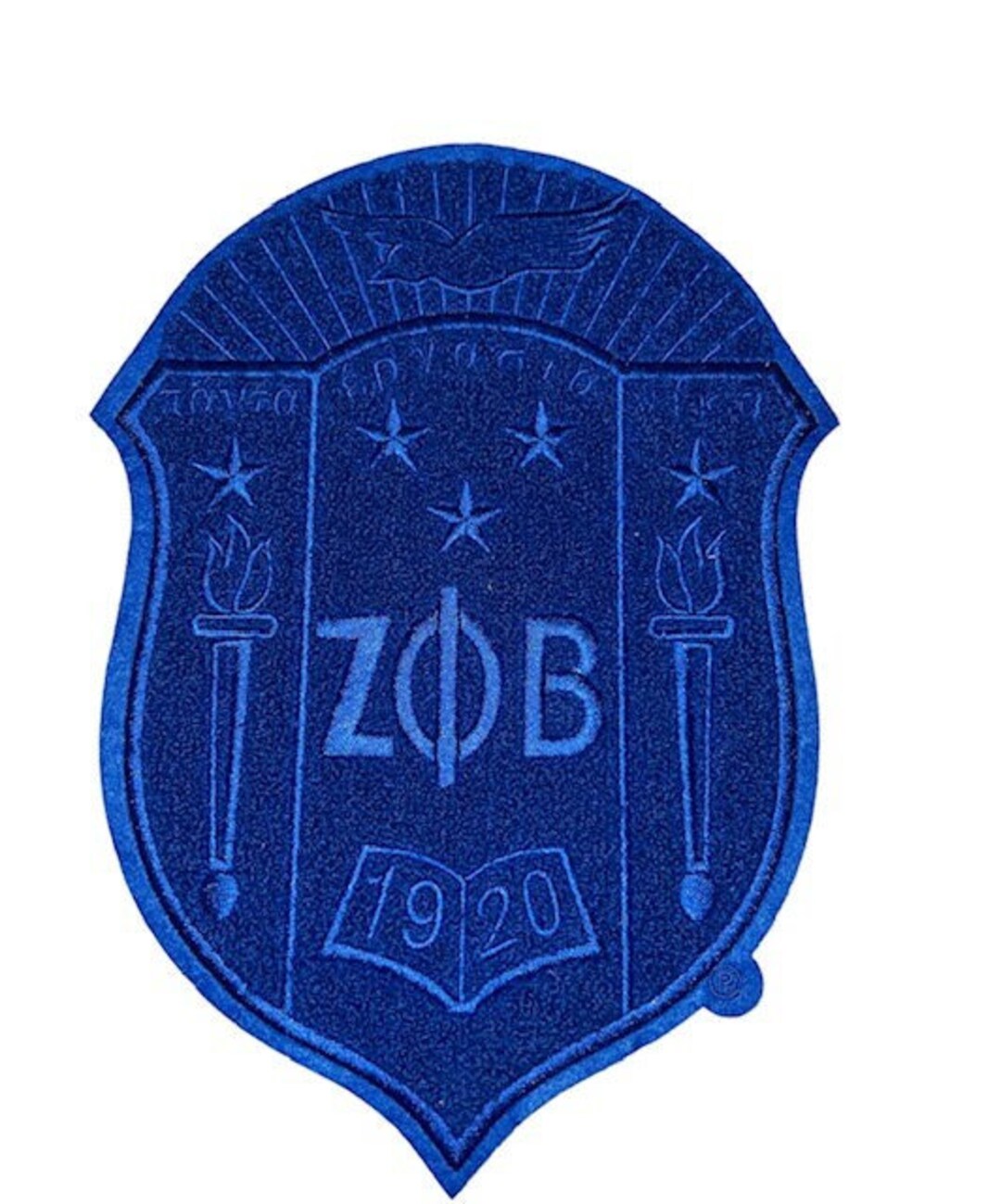 Zeta 10 Inch Royal Blue Patch - Etsy