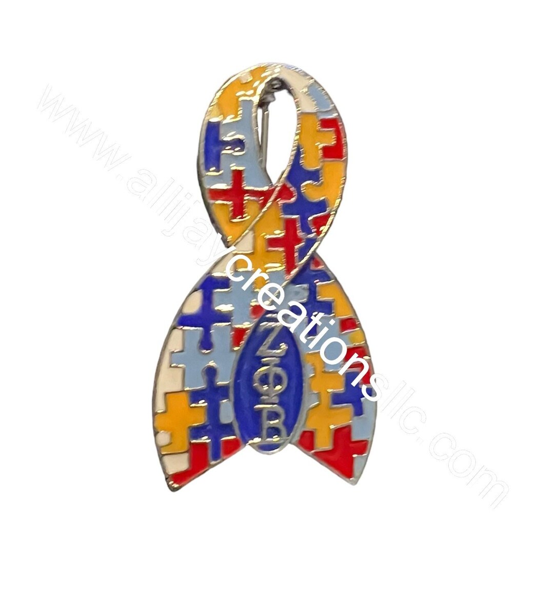 Zeta Autism Pin - Etsy