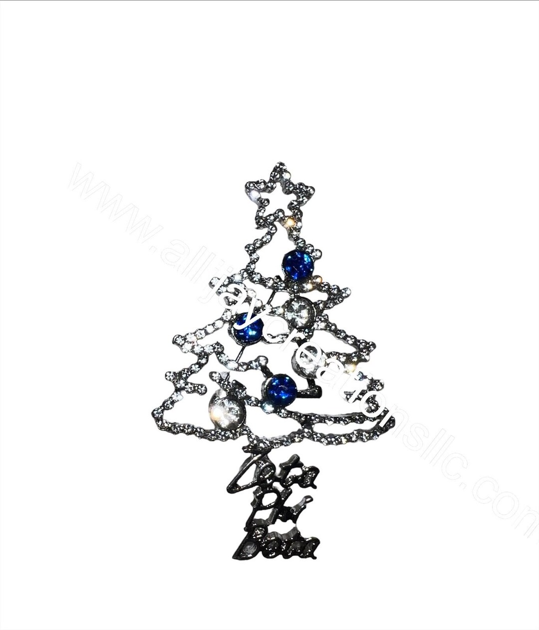 Zeta Tree Brooch - Etsy