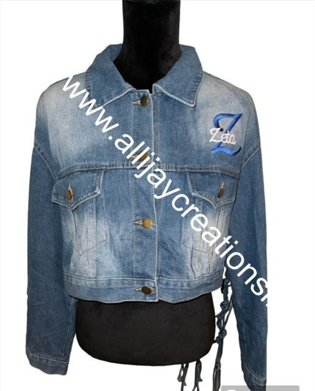 Zeta Fringe Denim Jacket - Etsy
