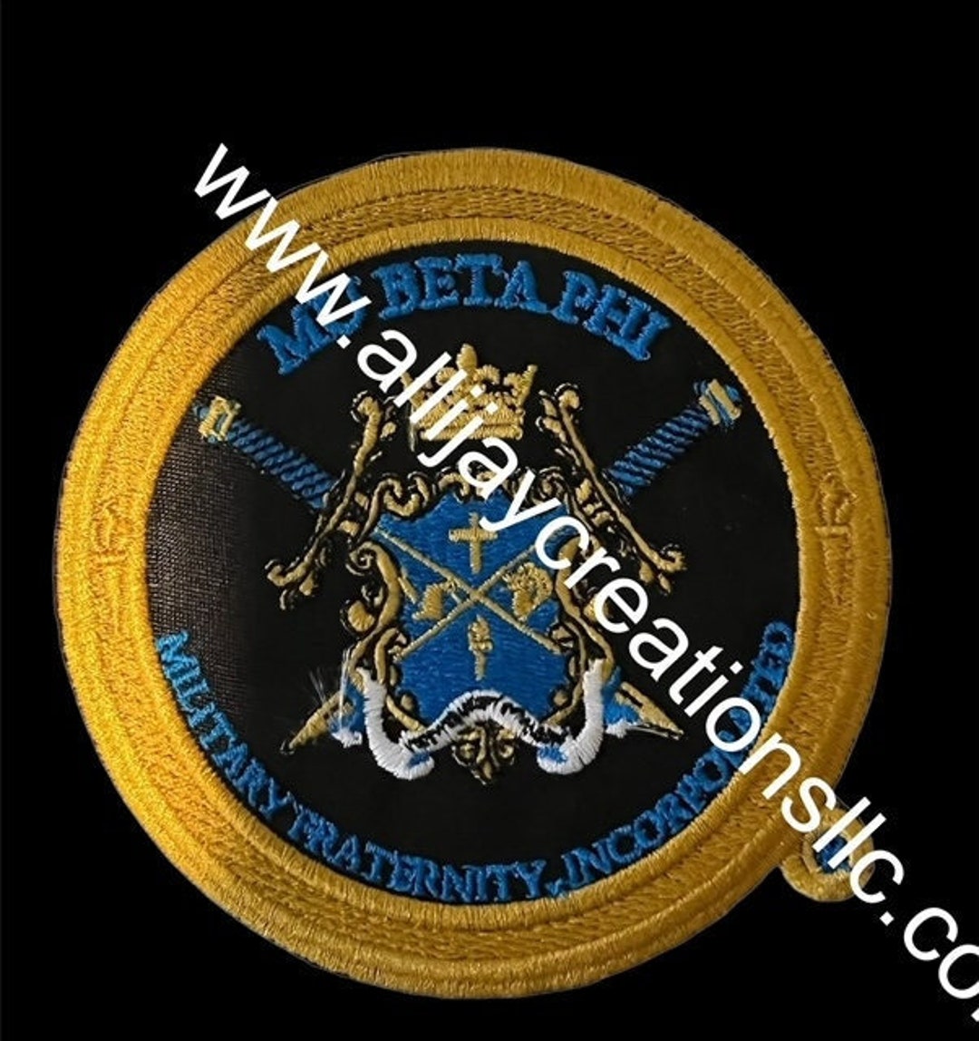 NEW - Mu Beta Phi Shield Patch - Etsy