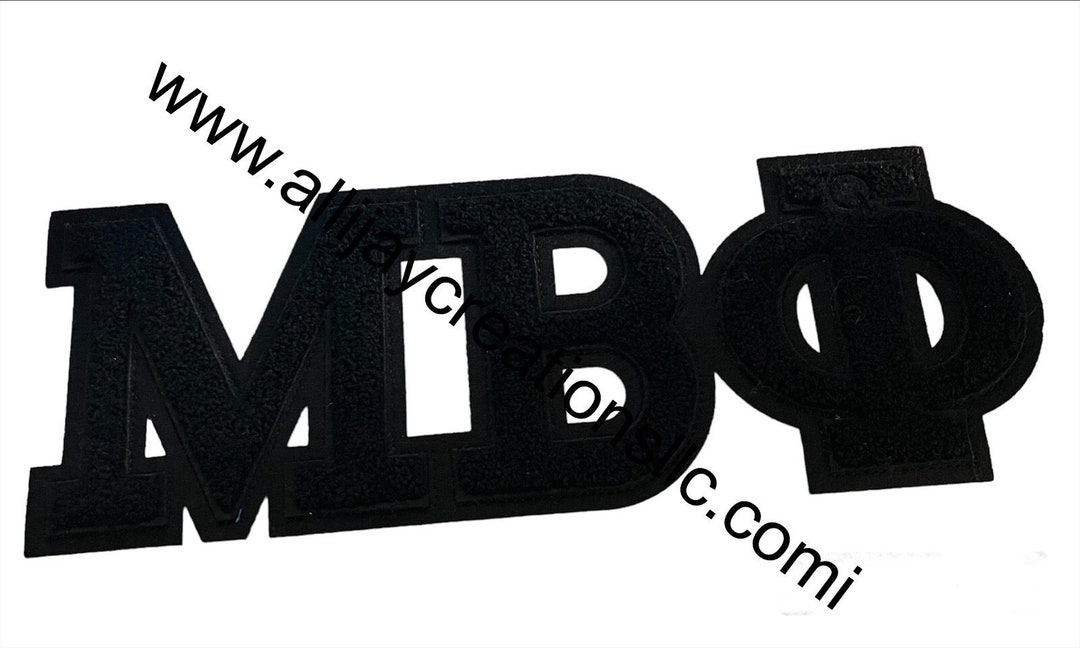 Mu Beta Phi Greek Letter Patches - Etsy
