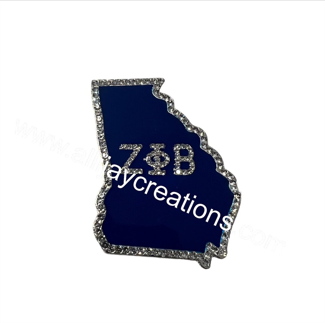 Zeta Georgia Brooch - Etsy