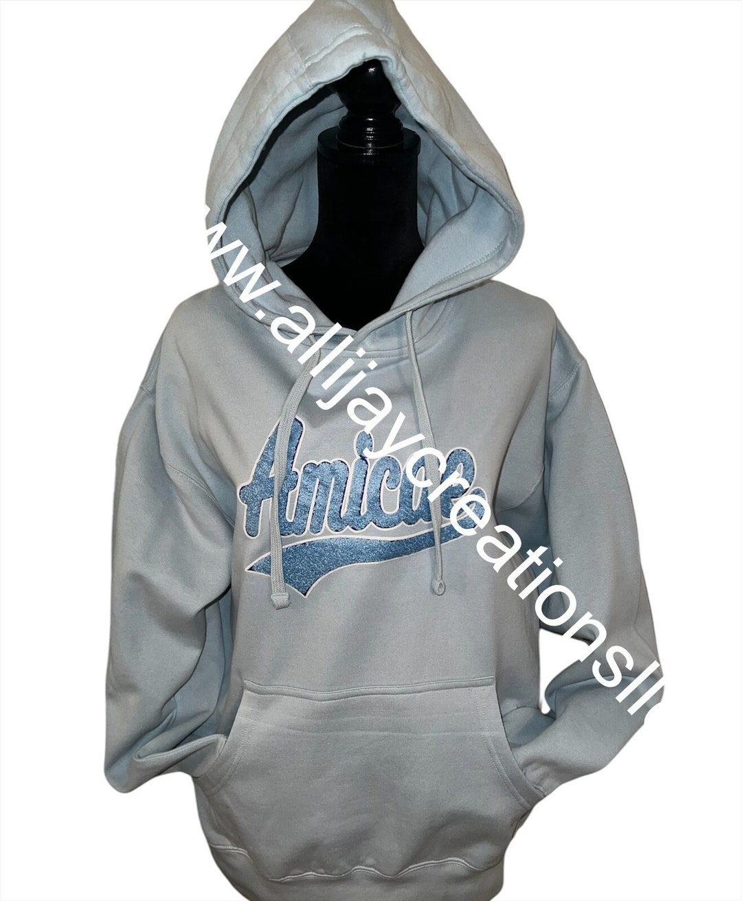 NEW - Amicae Chenille Hoodie Sweatshirt - Etsy