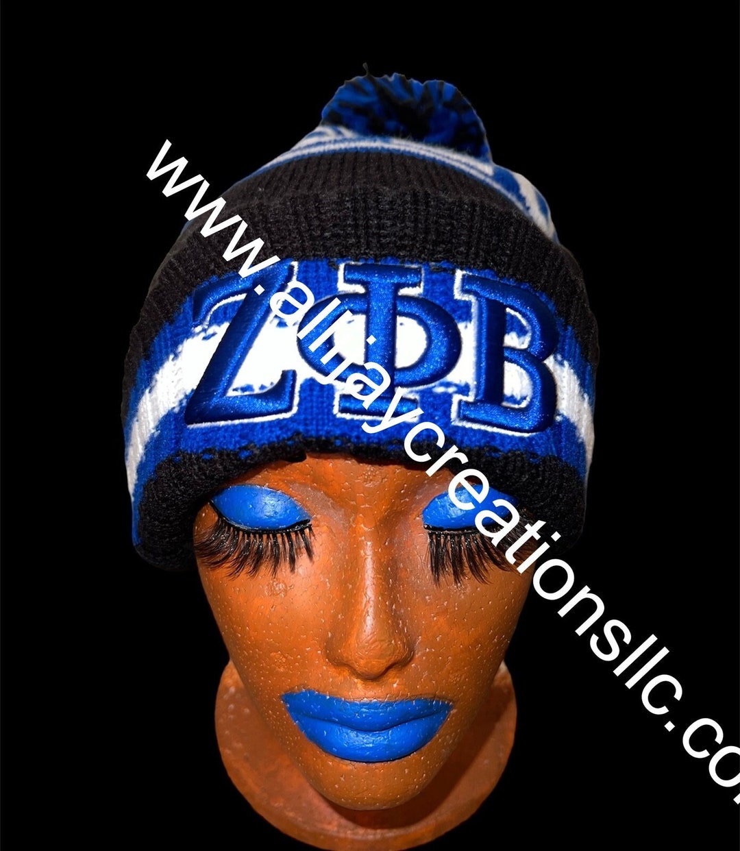 Zeta Greek Skull Cap - Etsy