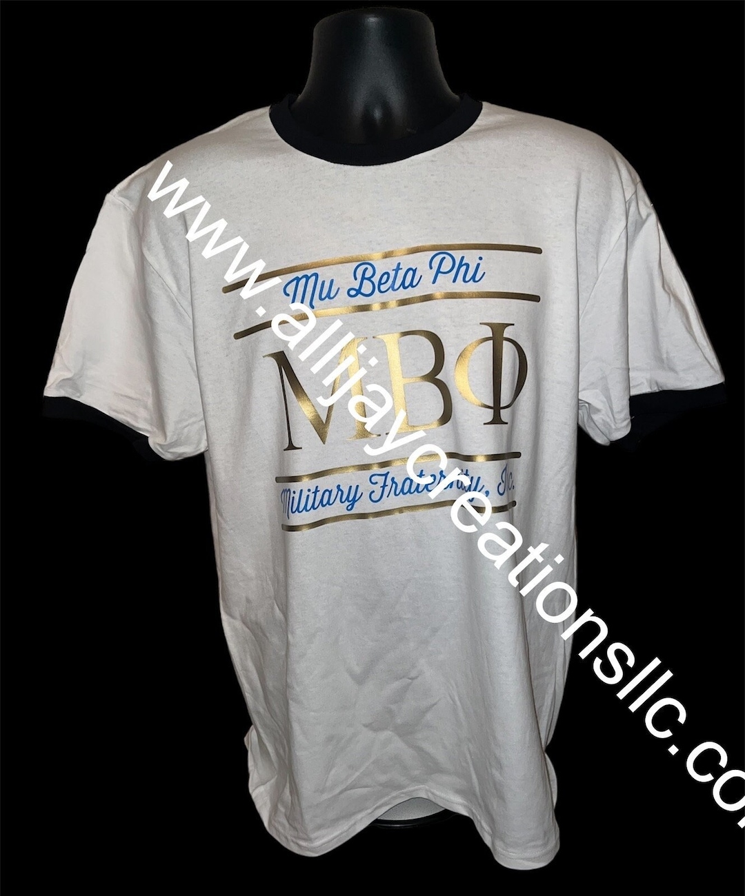 NEW - Mu Beta Phi Ringer T-shirt - Etsy
