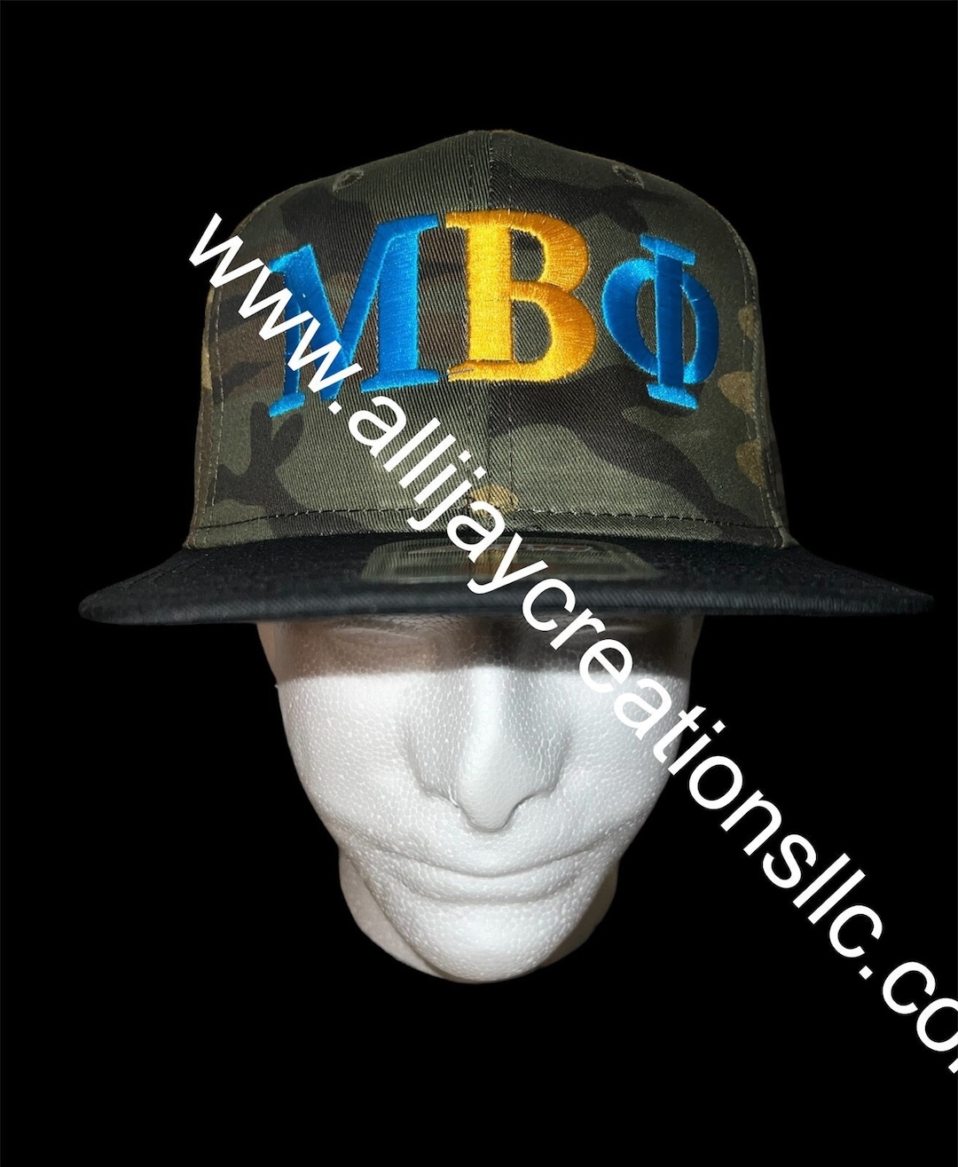 Mu Beta Phi Black Baseball Cap - Etsy