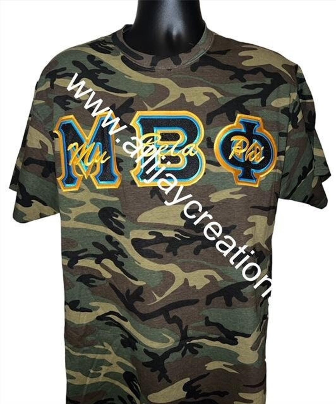 Mu Beta Phi Camo Greek T-shirt - Etsy