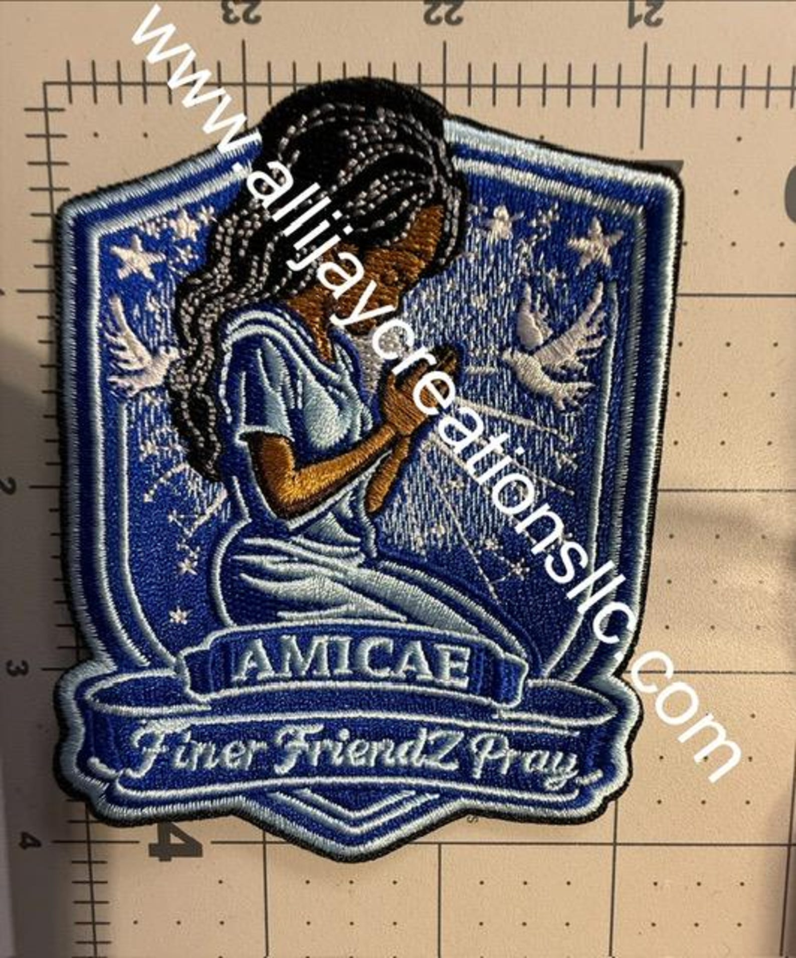 NEW - Amicae 4" Praying Friend Patch - Etsy