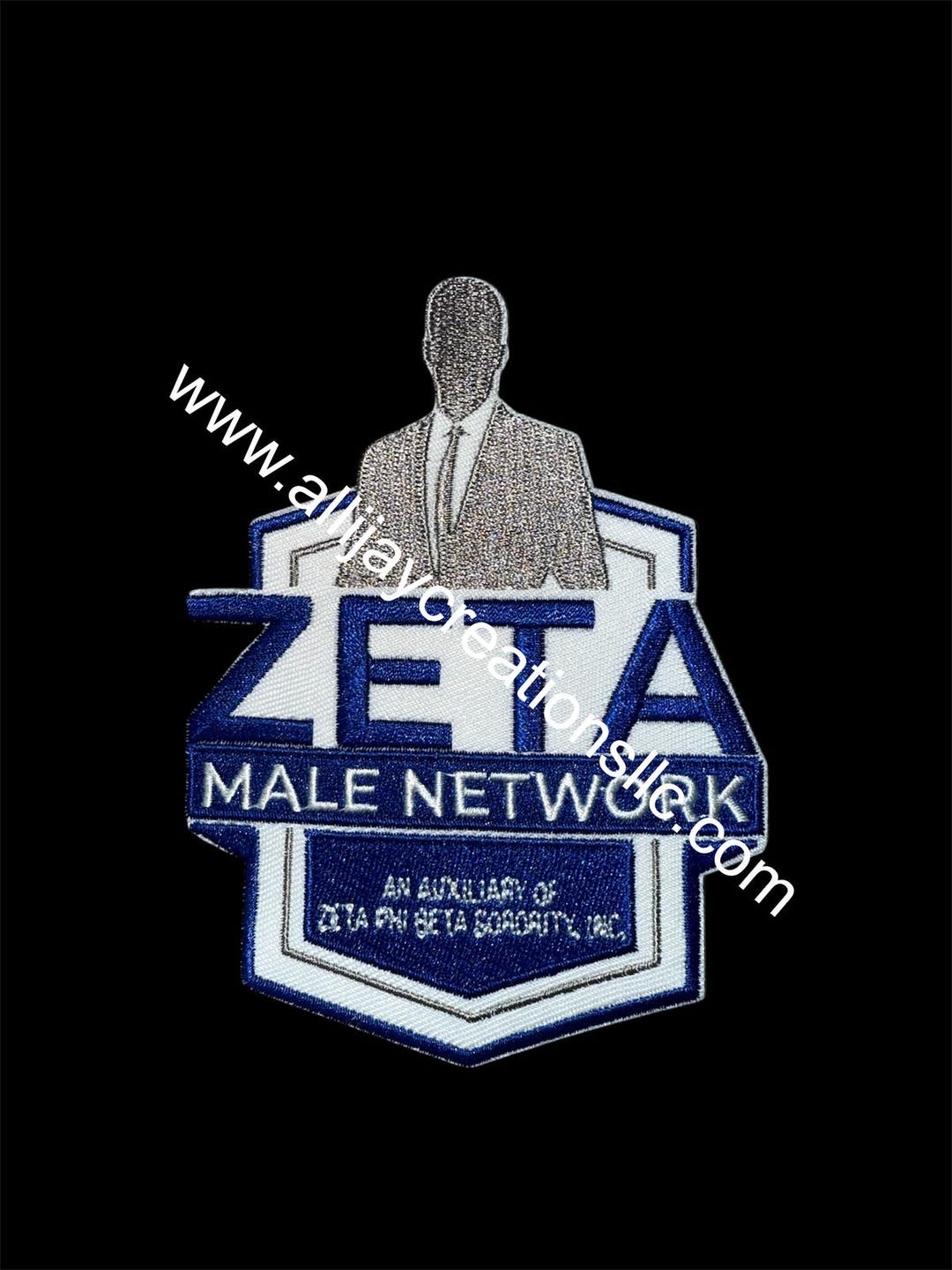 NEW - Zeta Male Network 4-inch Logo Patch - Etsy
