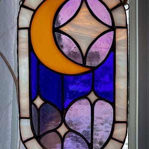Stained Glass Pattern- "celestial Sky" - Etsy