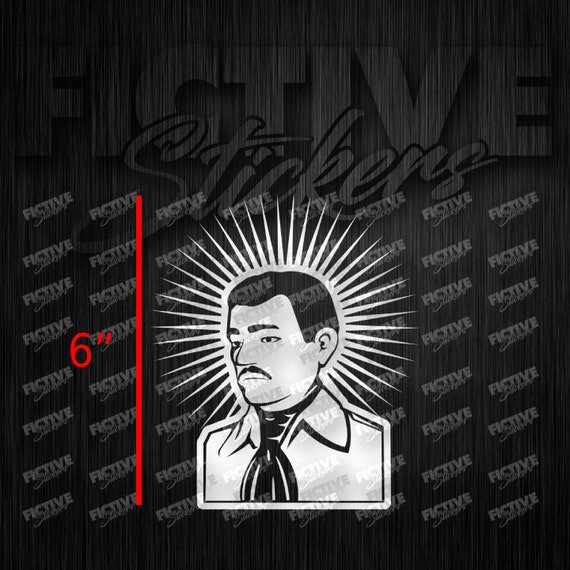 Jesus Malverde Santo 6 Sticker Decal Calcomania | Etsy