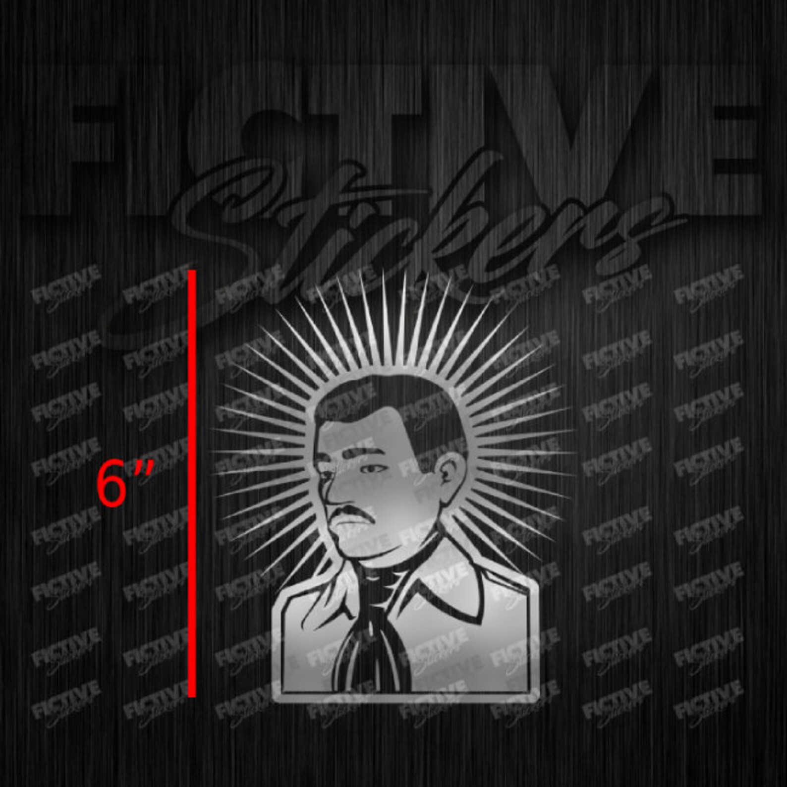 Jesus Malverde Santo 6" Sticker Decal Calcomania - Etsy