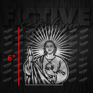 San Judas Tadeo Santo Sticker Decal Calcomania 6" - Etsy