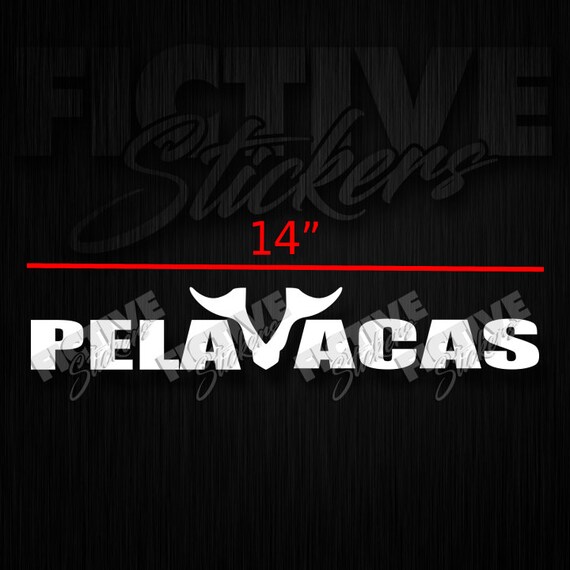 Pelavacas Logo Chalino Sanchez Corridos Sticker 14x2 - Etsy