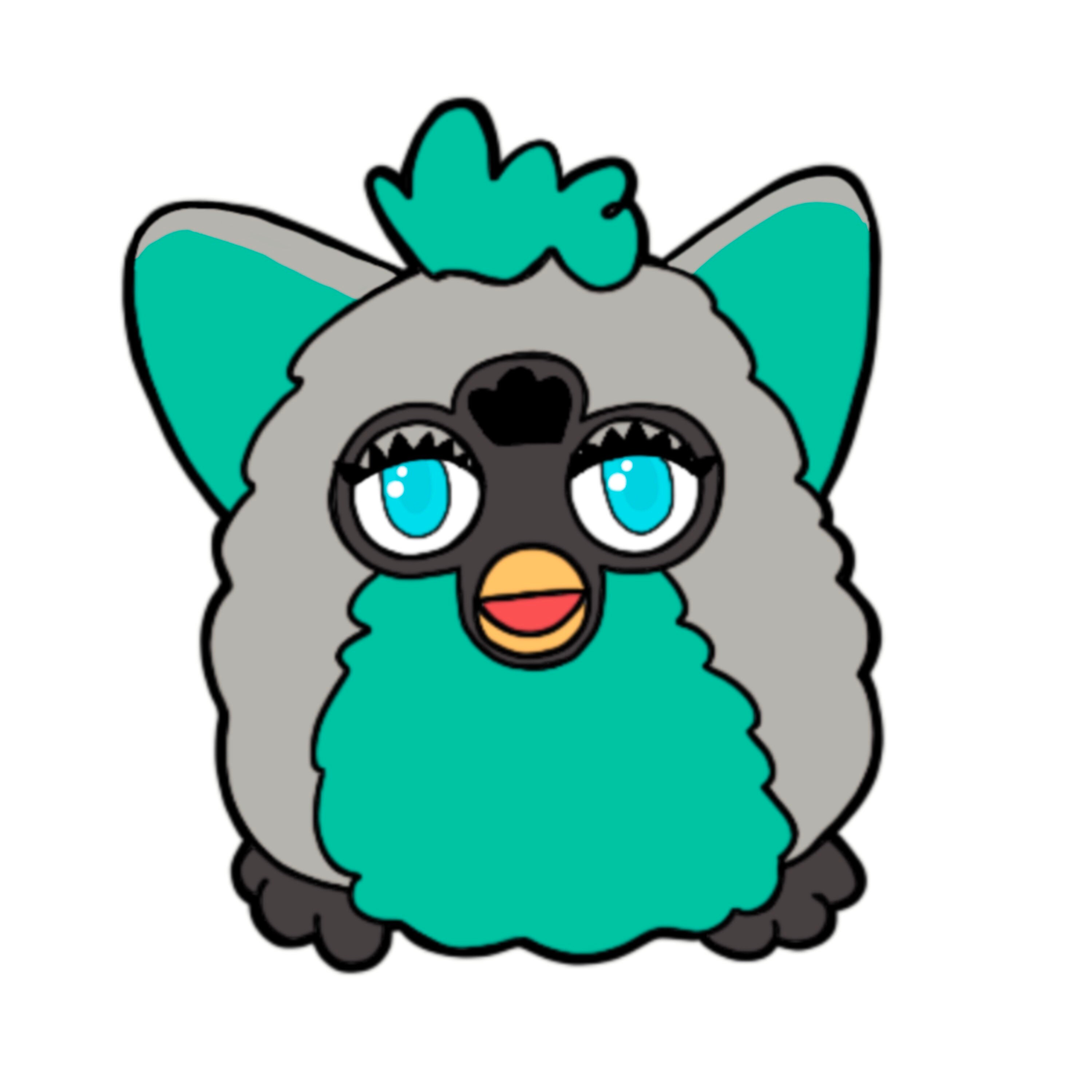 Furby Sticker - Etsy