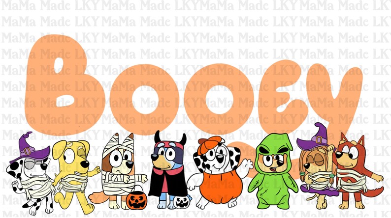 Booey Halloween SVG PNG - Etsy