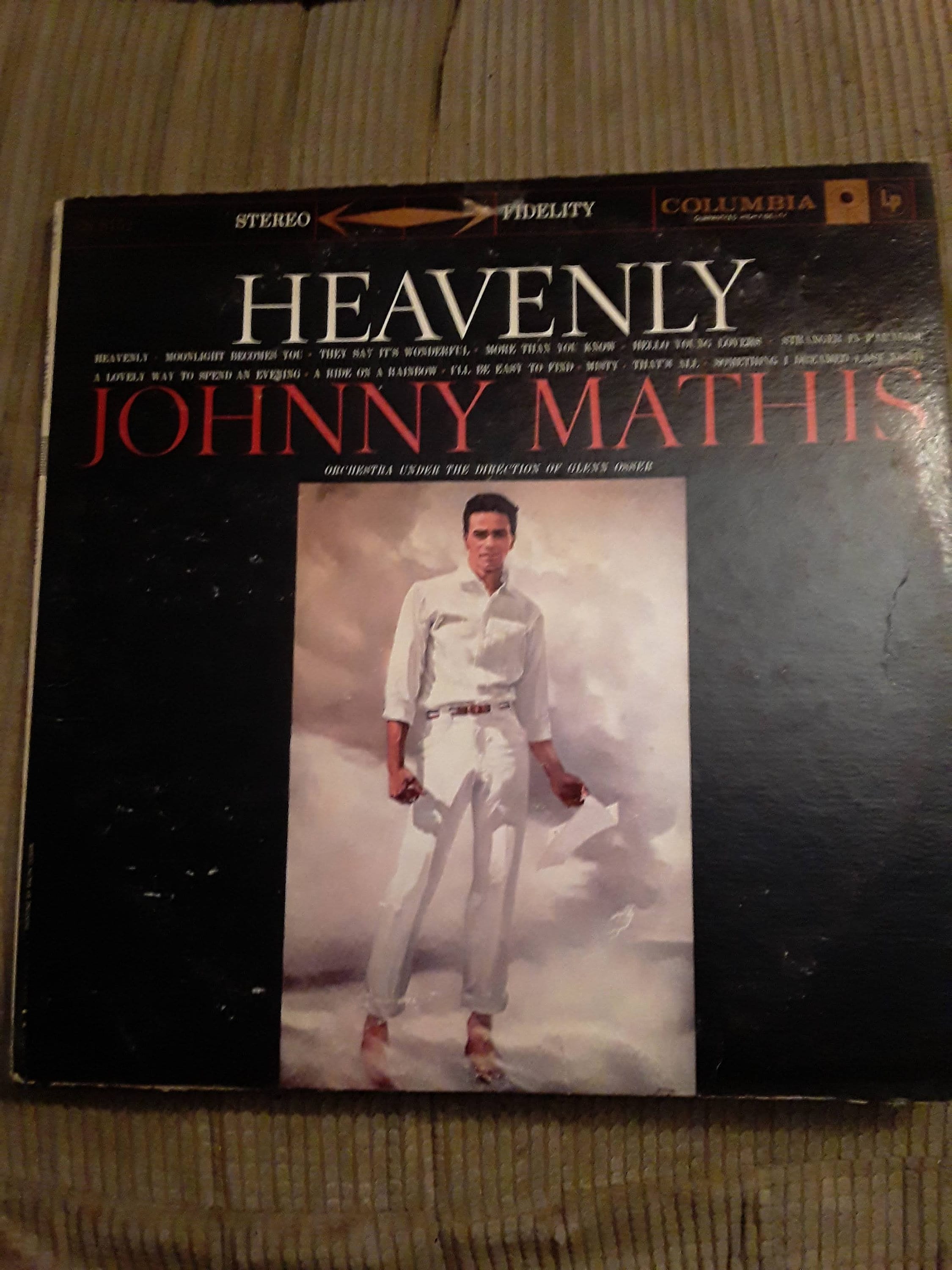 Heavenly by Johnny Mathis Columbia Records CL 1351 - Etsy