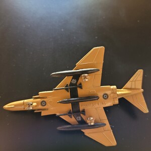 Vintage Zee Toys Zylmex Dyna-flites A118 Mcdonnell Douglas F4C Phantom ...