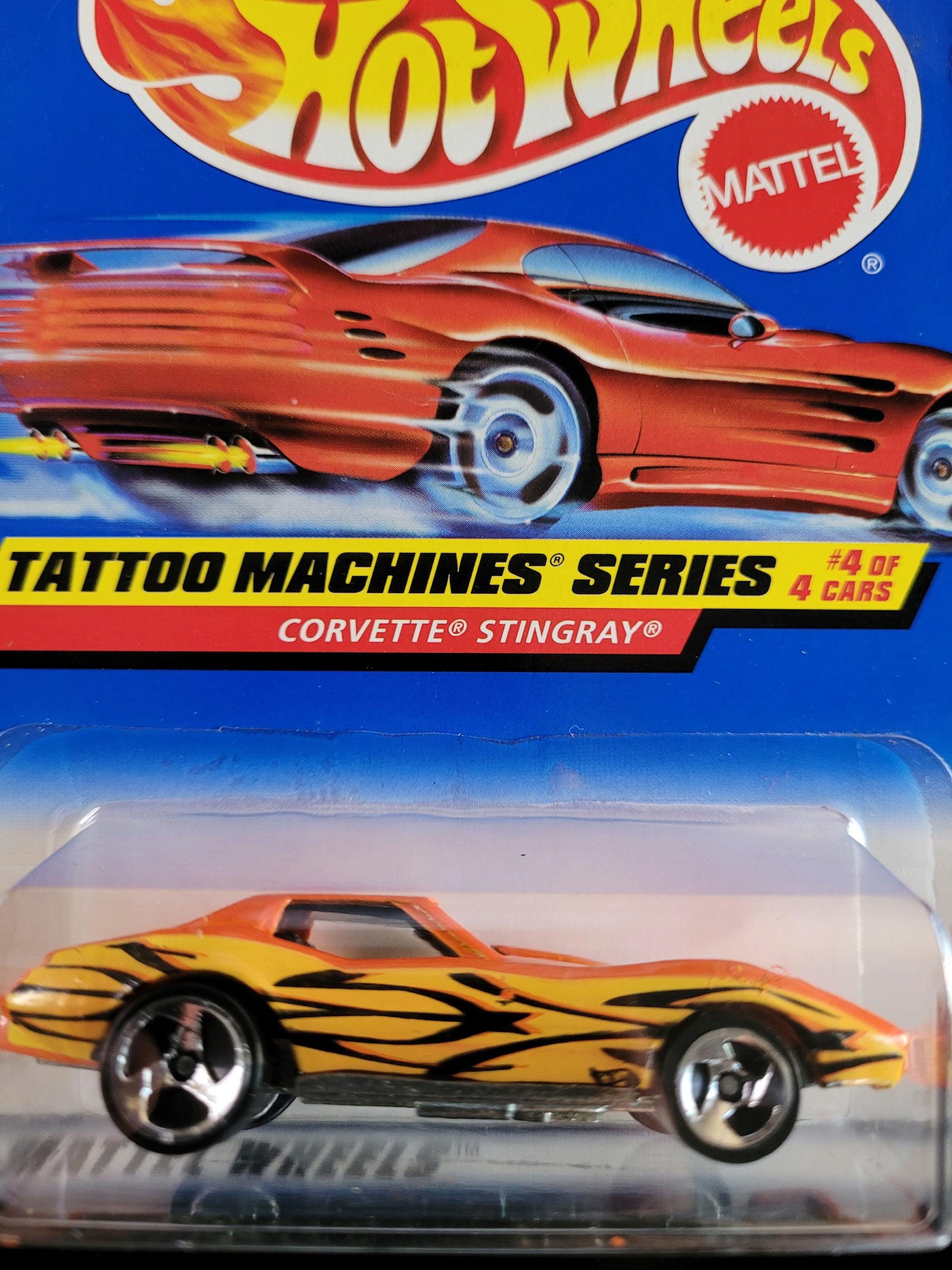 Hot Wheels Corvette Stingray / 1997 Hot Wheels Tattoo Machines Series ...