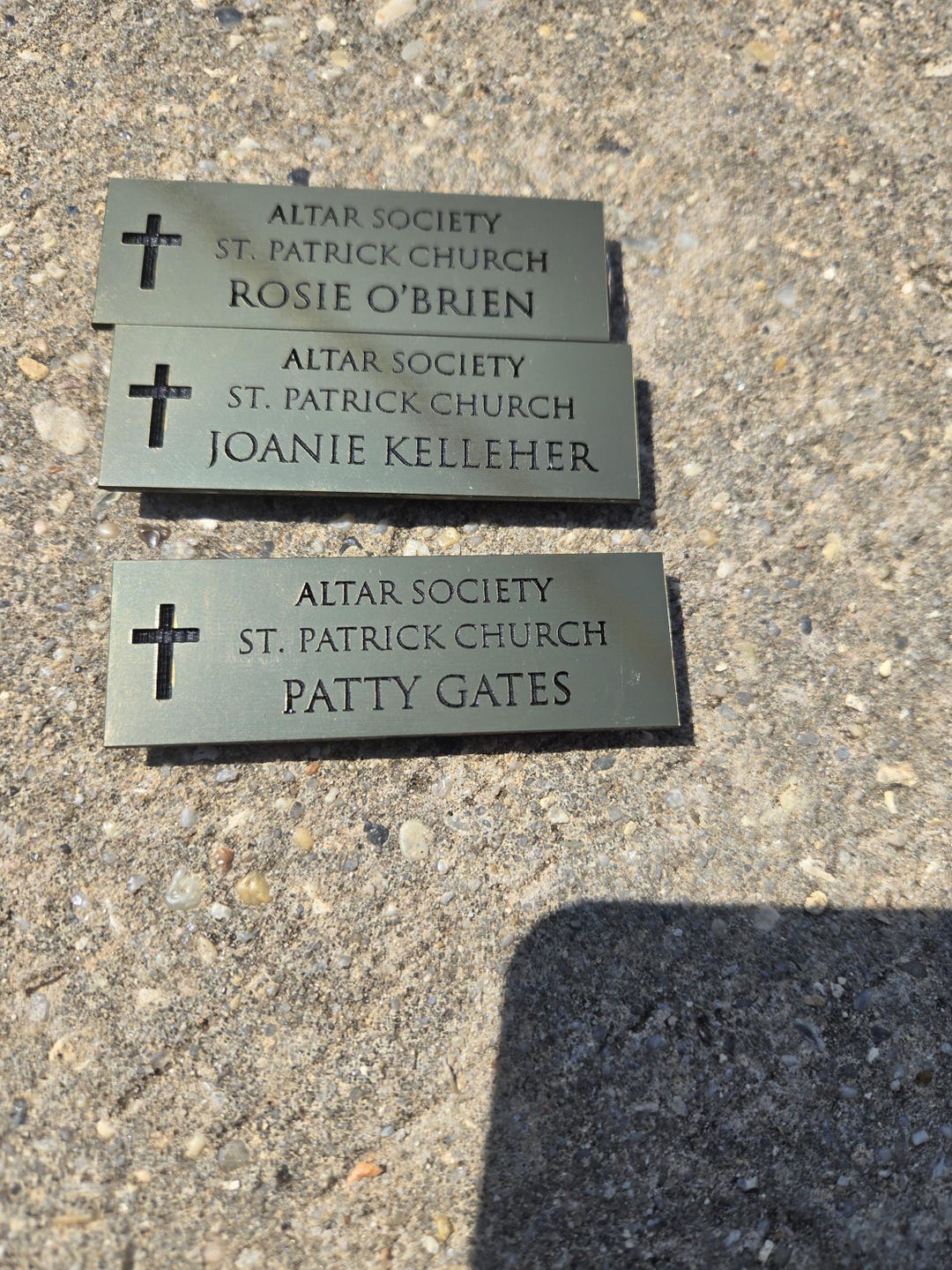 Custom Church Staff Name Tags, Engraved Ministry & Usher Badges - Etsy