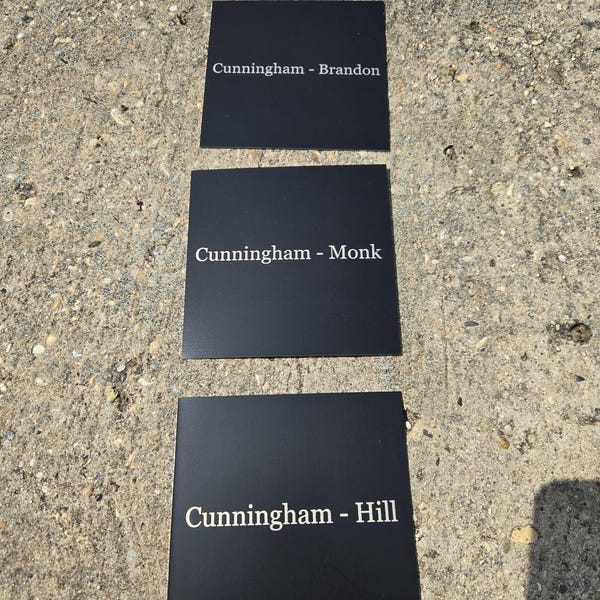 Mailbox Name Plate - Etsy