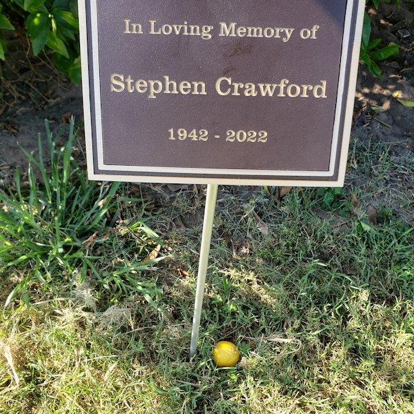 Outdoor Custom Bronze Plaque - Etsy