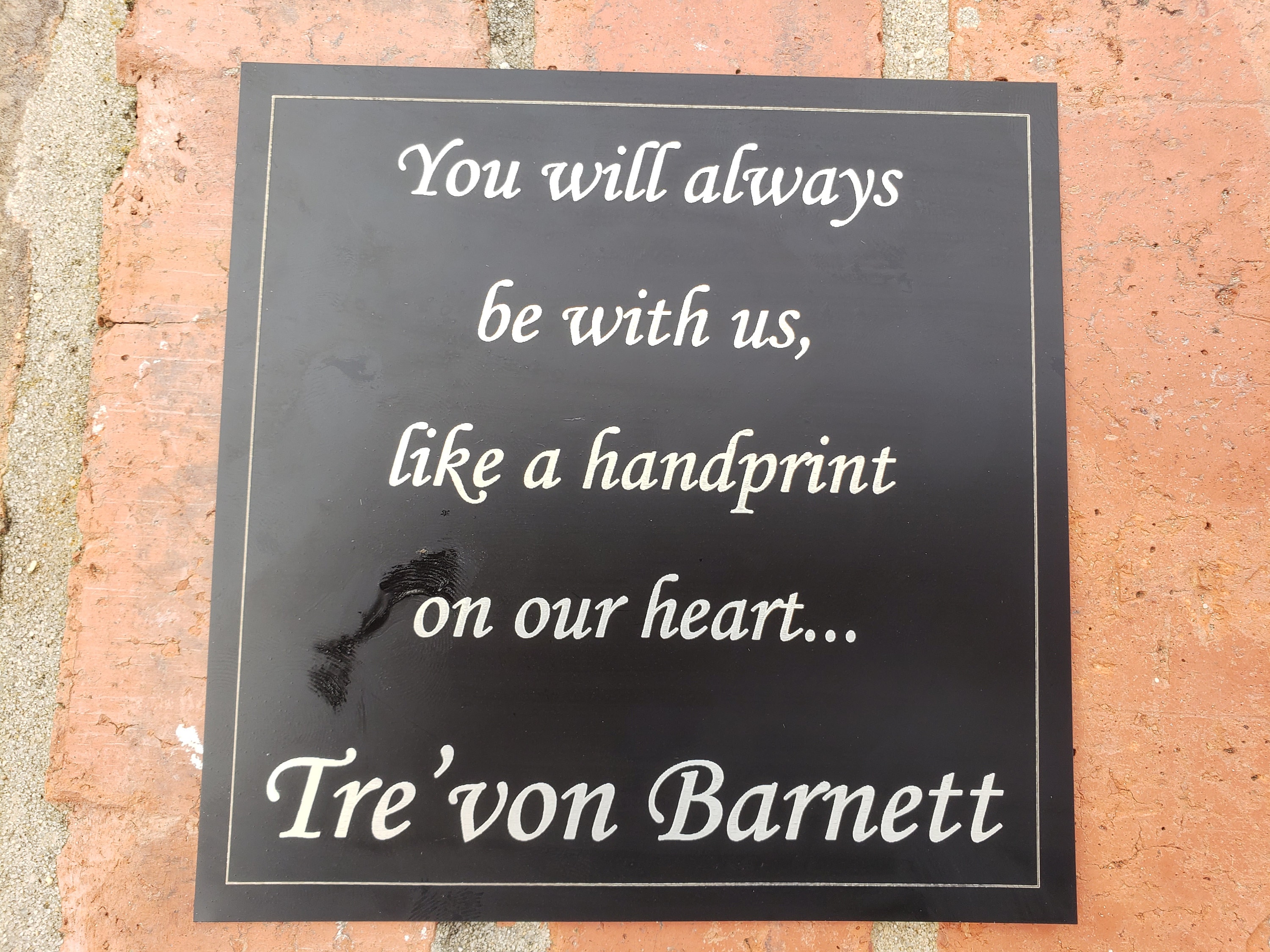 Up to 6x6 Personalized Engraved Outdoor Name Plate | Etsy