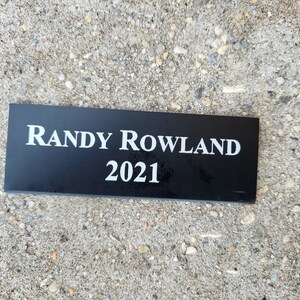 Personalized Name Plate, Engraved Gold Name Plate, Silver Nameplate ...