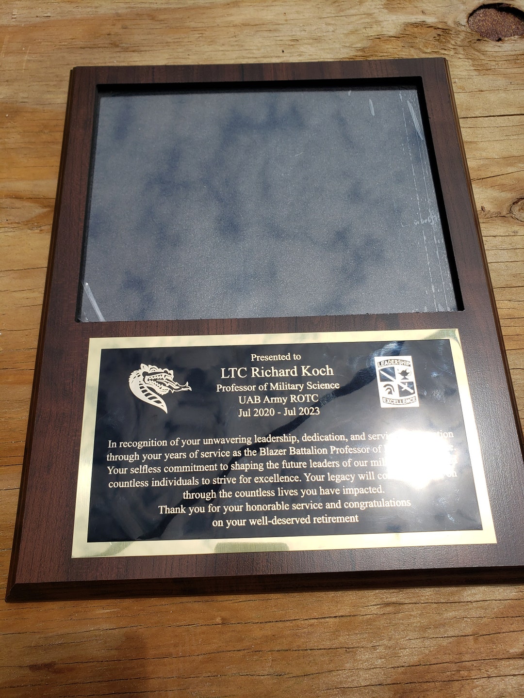 Military Retirement Plaque, Army Retirement Plaque, Navy Retirement ...