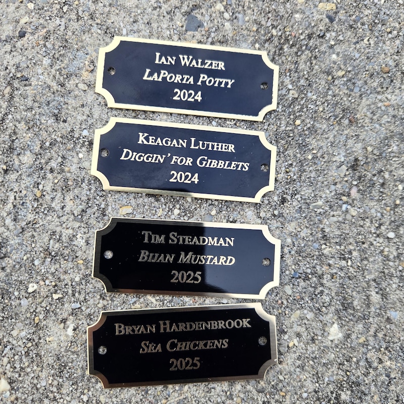 Custom Winner Plaques - Etsy