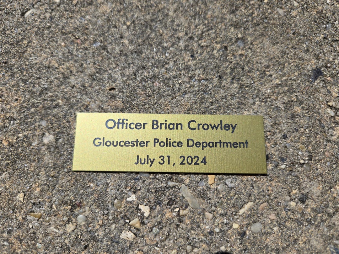 Personalized Name Plate, Engraved Gold Name Plate, Silver Nameplate ...