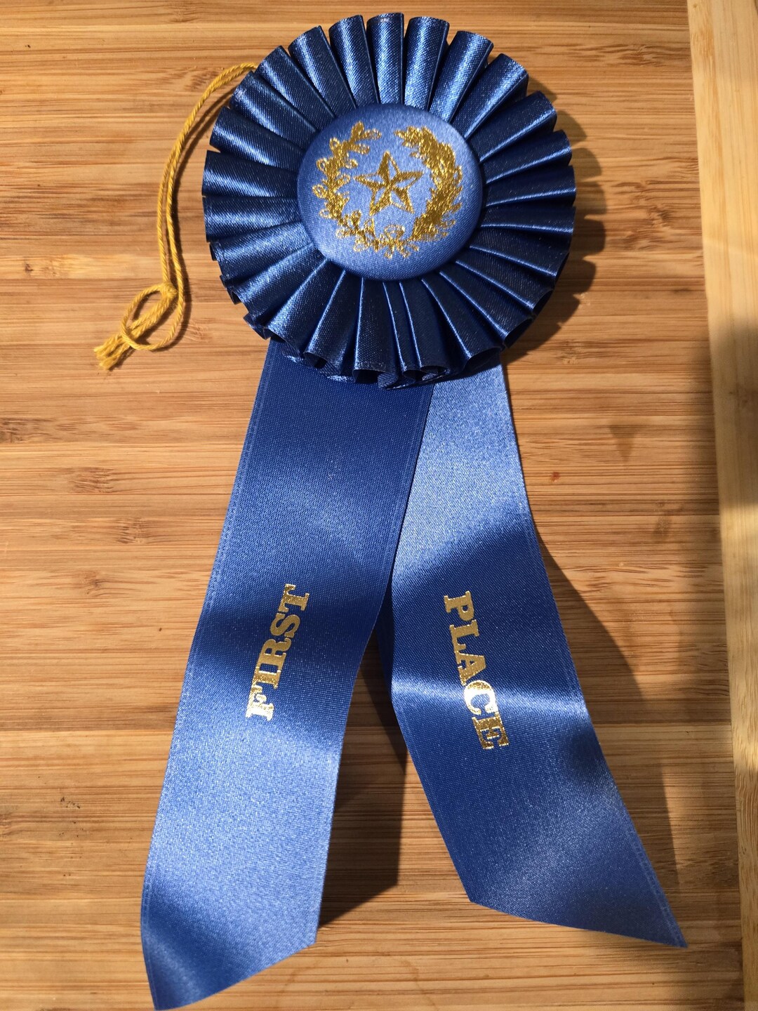 Blue 1st Place Rosette Ribbon, Red 2nd Place Rosette Ribbon, White 3rd ...