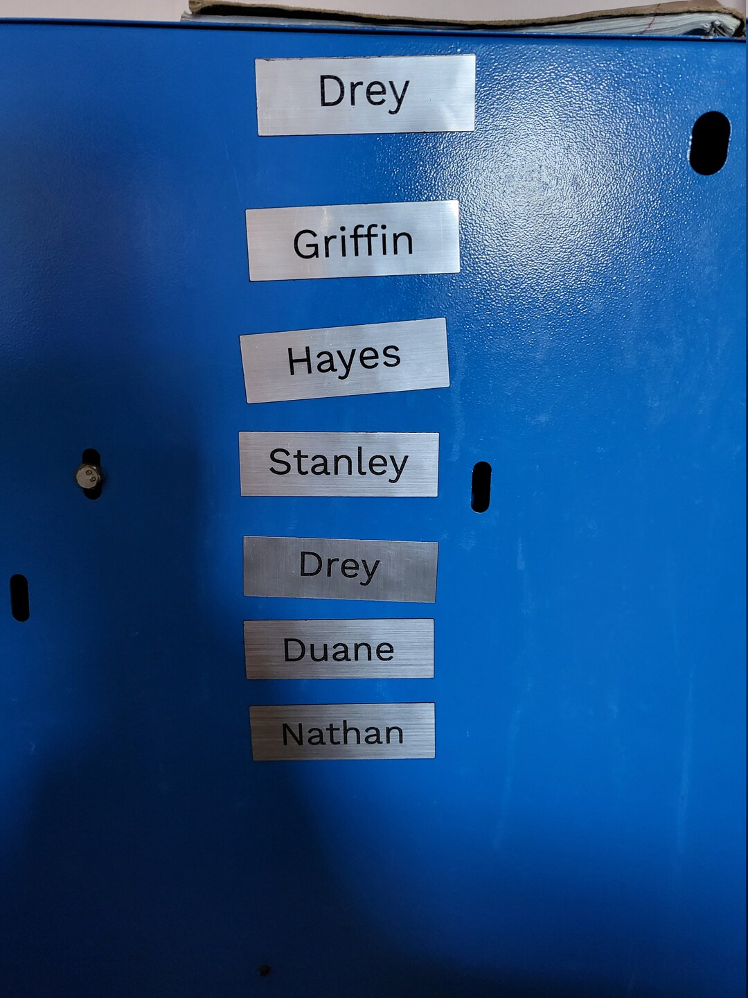 3x1 Personalized Magnetic Name Badge, Magnetic Name Tag, Magnetic Sign ...