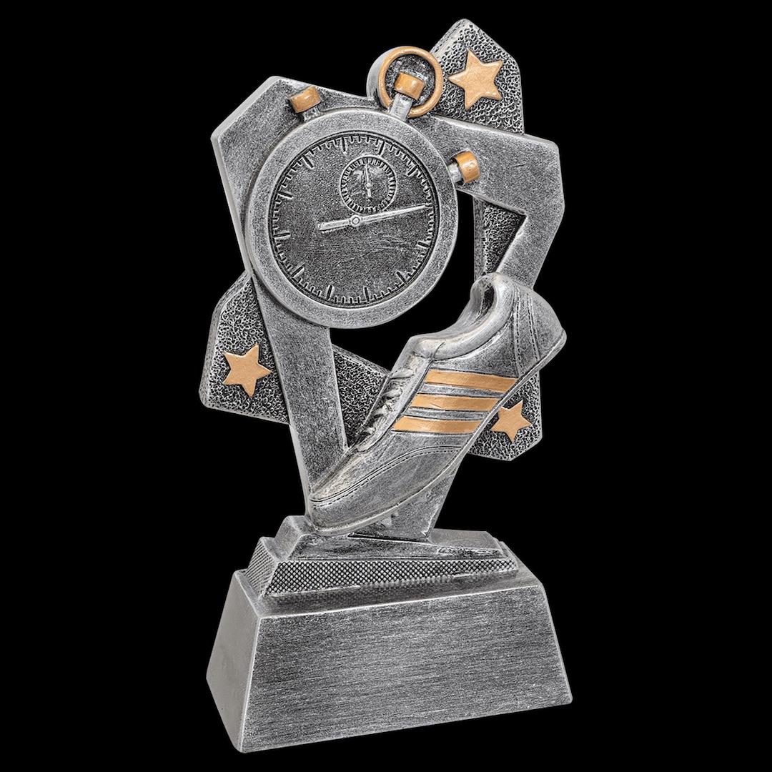 Personalized Engraved 6 Track & Field Resin Trophy, Kids Trophy, Track ...
