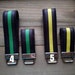 Thin Blue Line Police & Fire Keychain / Ribbon Keychain / - Etsy