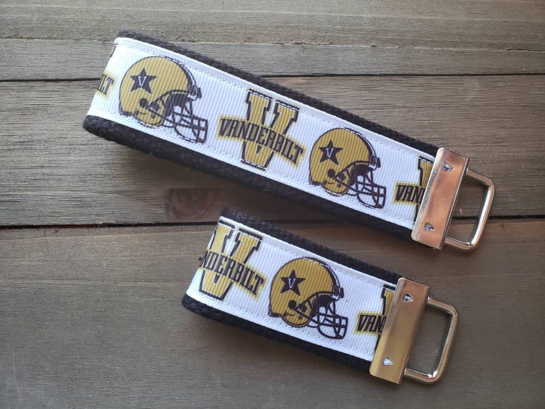 Vanderbilt Keychain / Wristlet / Ribbon Keychain / Ribbon Keyfob ...