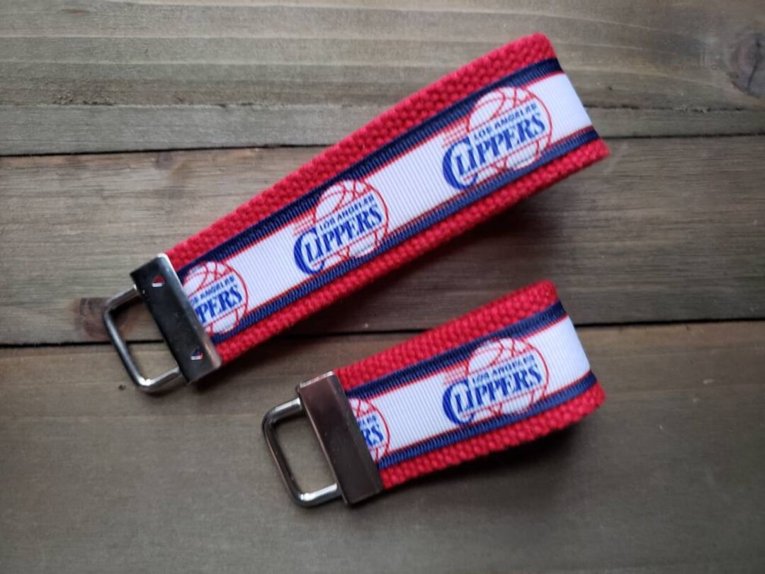 Los Angeles Clippers Keychain / Wristlet Keychain / Ribbon Keychain ...