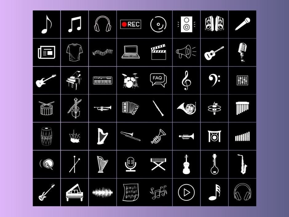 Music Instagram Highlight Covers | Musician Branding | Instant Download ...