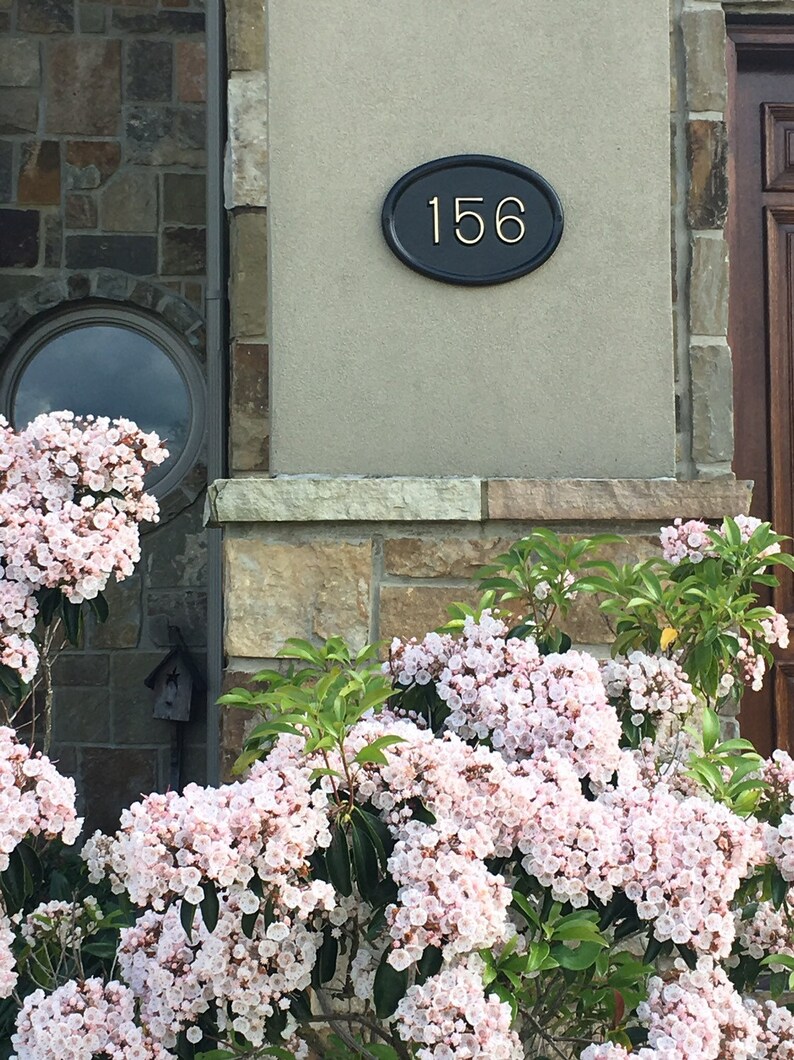 Custom House Number SignCustom Address Plaque: Traditional | Etsy