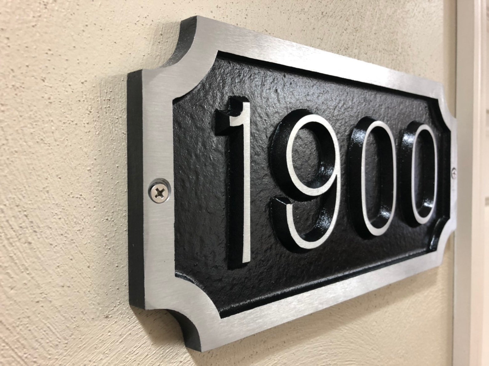 Custom House Number Sign: Traditional William 11 3/4 X | Etsy