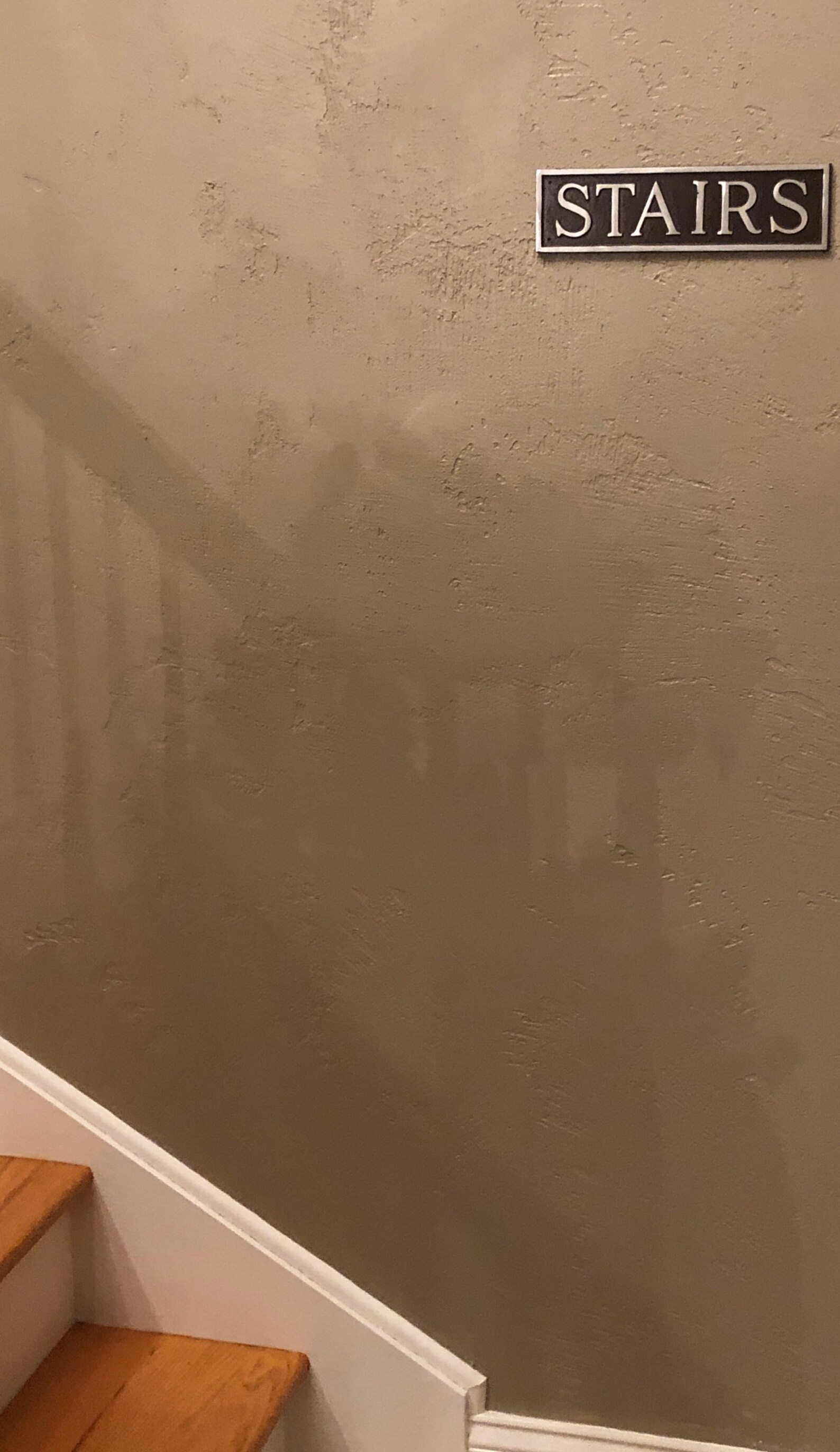 Stairs Sign: Modern Series Door or Wall Sign 11 3/8 X 3 - Etsy