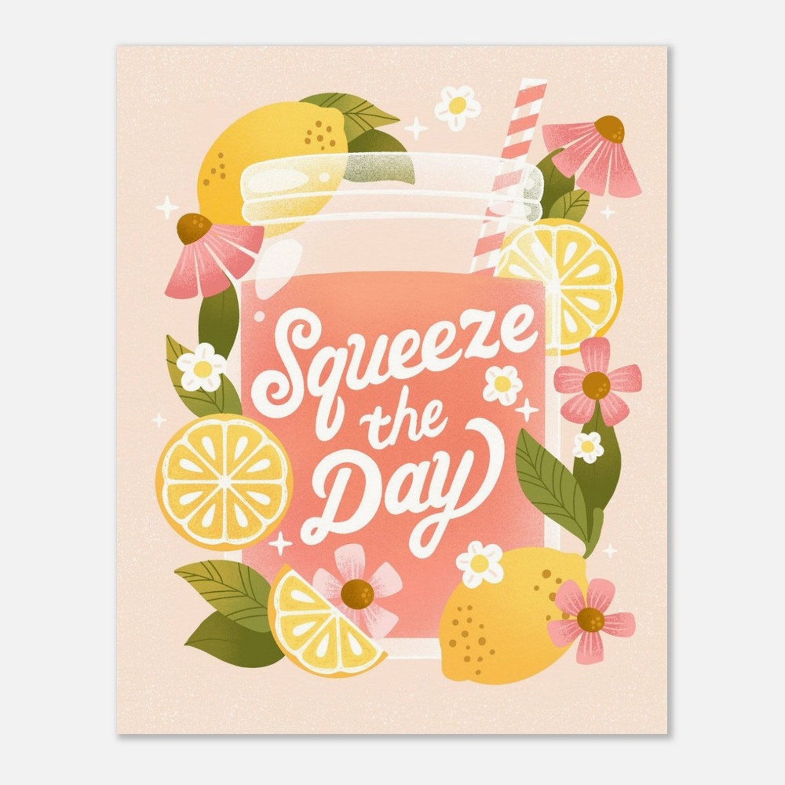 Squeeze the Day Print 8"x10" - Etsy